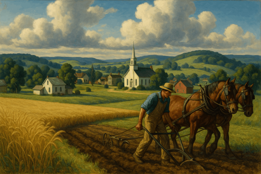 American Scene Painting :. - Art of AI