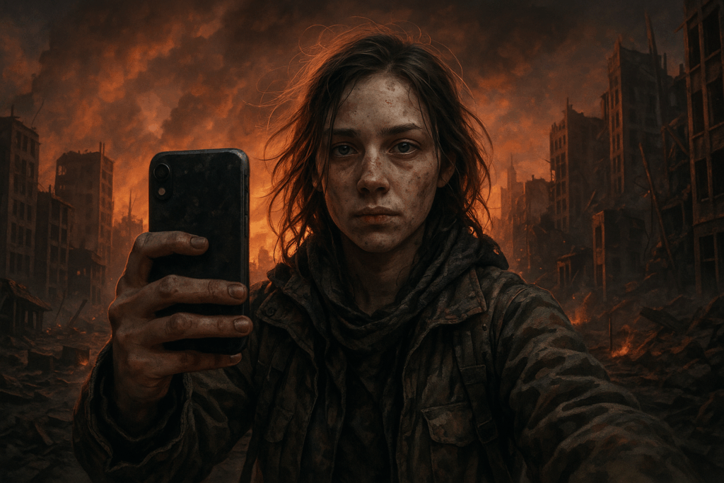 Apocalyptic Selfie Art Of Ai 6050
