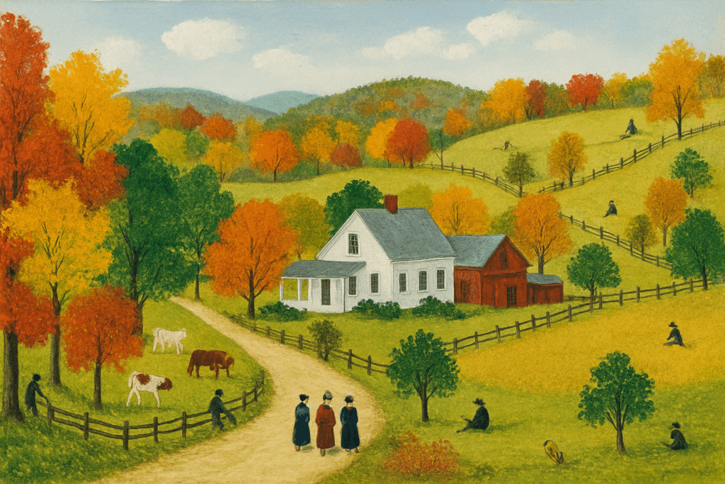 Grandma Moses :. - Art of AI