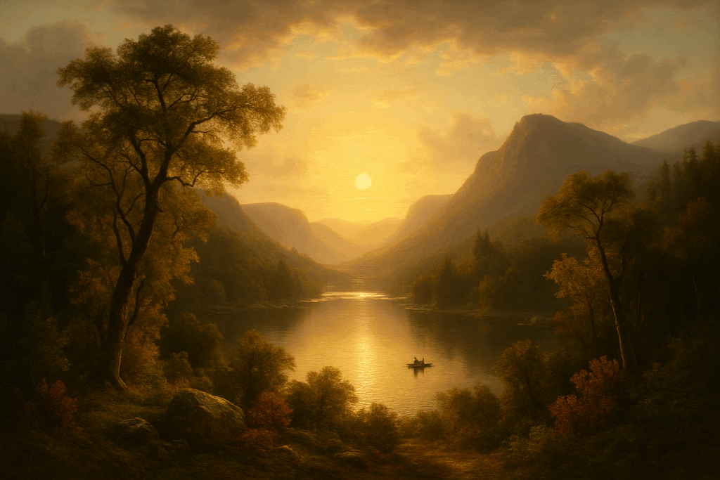 Hudson River School :. - Art of AI