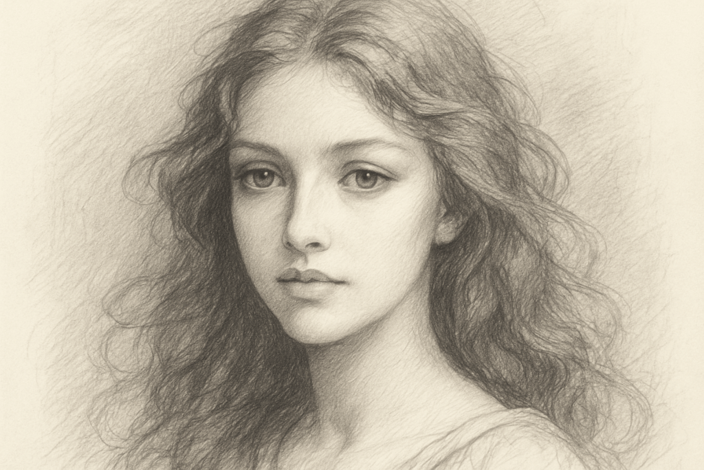 Pencil Illustration - Art of AI