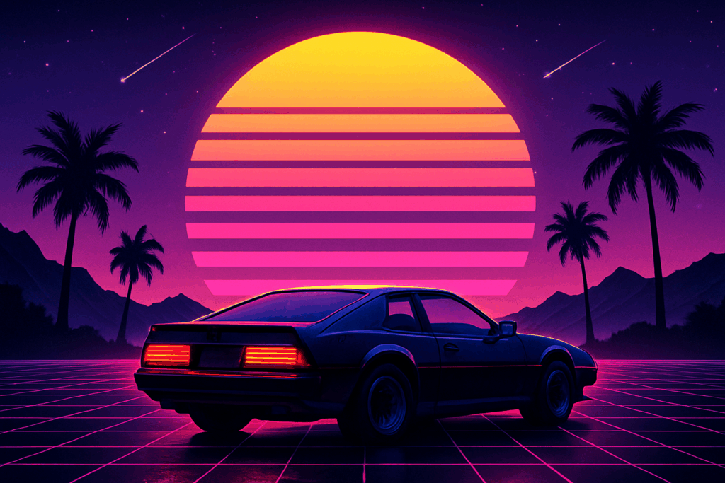 Synthwave :. - Art of AI