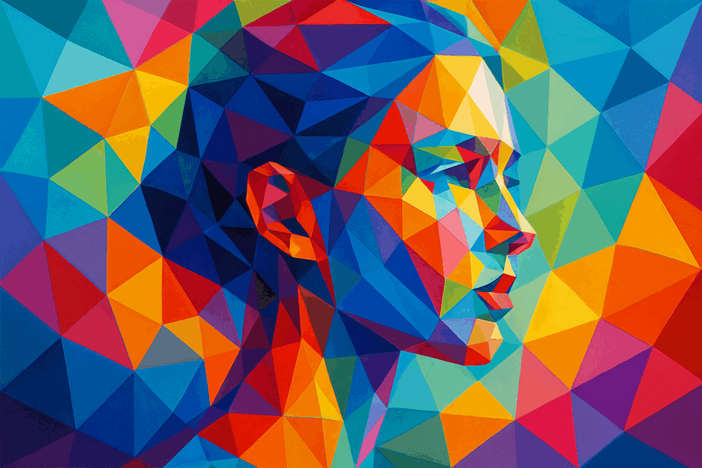 Triangulation drawing :. - Art of AI