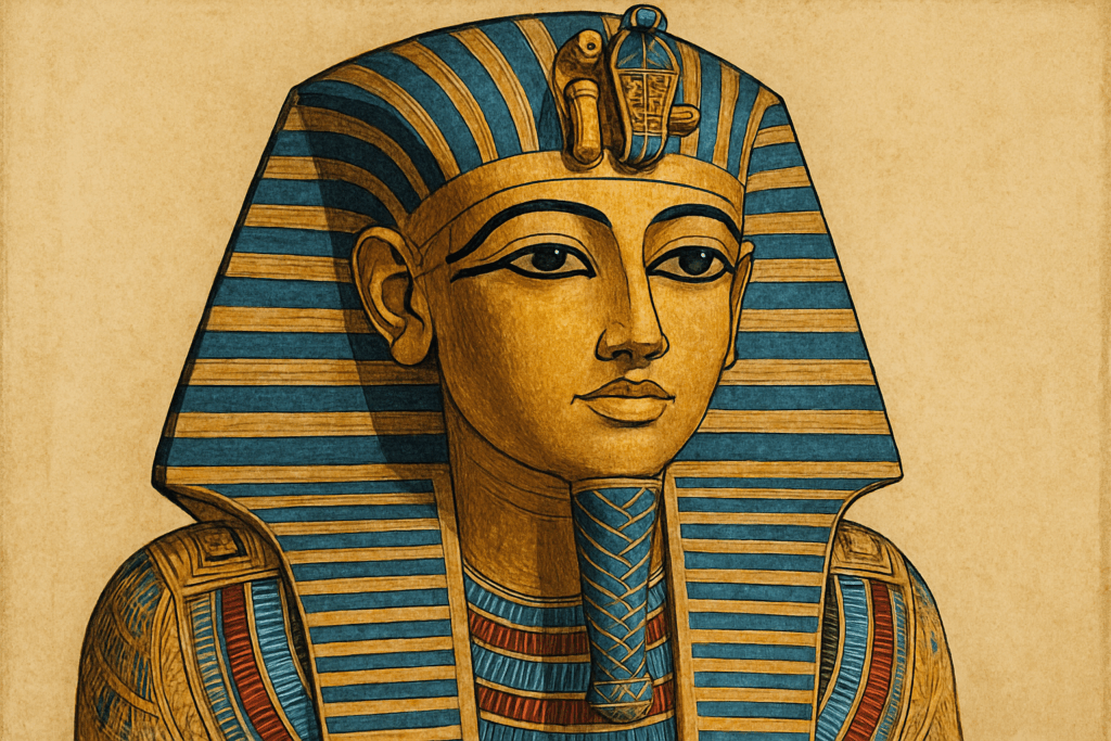 Tut ench amun drawing :. - Art of AI